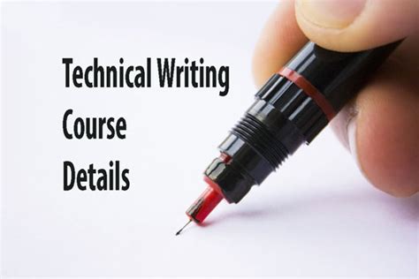 Technical Writing Course Details Eligibility Duration Fee Syllabus