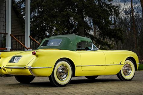 1955 Chevrolet Corvette Harvest Gold Archives