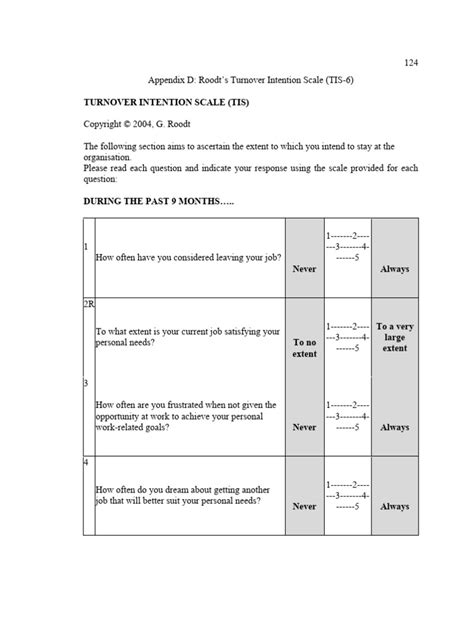 Employees Organizational Commitment And Turnover Intentions 1 Pdf Turnover Employment