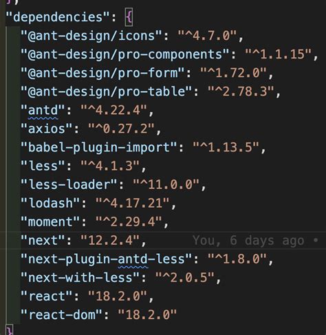 🧐 问题 Nextjs1224版本中引入pro Table样式没引入 · Issue 5727 · Ant Designpro