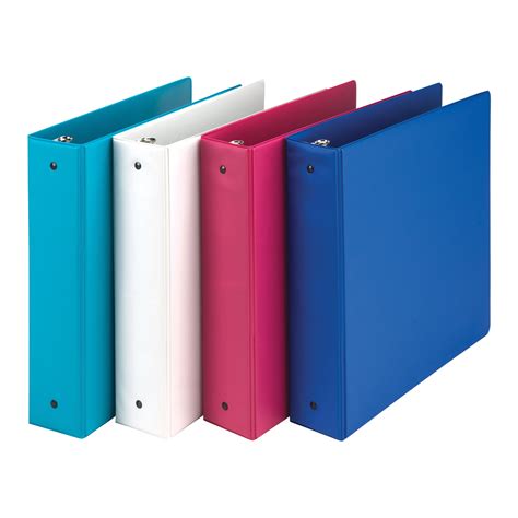 Samsill Fashion Color 2 Round Ring Storage Binders Assorted Colors 4