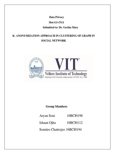 Balancing Privacy And Utility In Social Network Graph Anonymization