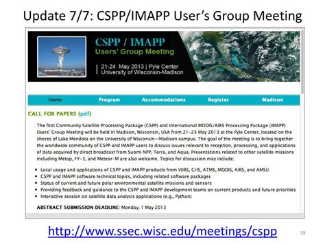 Ppt Community Satellite Processing Package Powerpoint Presentation Free Download Id 3061962