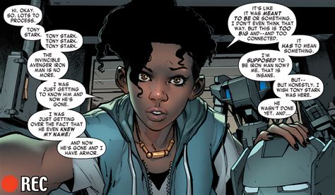 Ironheart Marvel Comics Riri Williams Character Profile