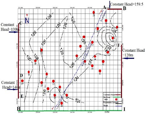 The Regional Area Of The Study By MODFLOW And The Boundary Conditions Download Scientific