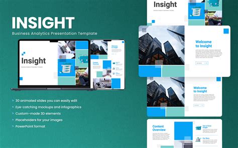 Insight Animated Business Analytics Powerpoint Presentation Template