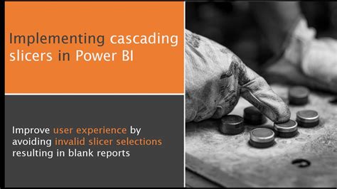 Implementing Cascading Slicers In Power Bi Youtube