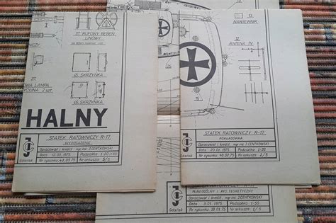 Plany Modelarskie 148 Statek R 17 Halny 7512091400 Oficjalne