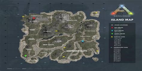Where On This Map Do The Gigantopithicusapes Spawn Playark
