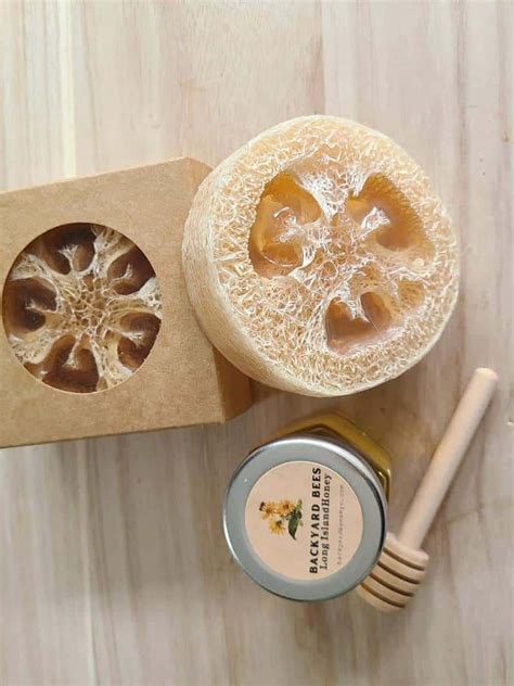 Honey Loofah Soap For Sweet Soft Skin Backyard Bees