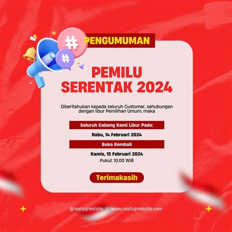 Gratis Desain Contoh Libur Canva