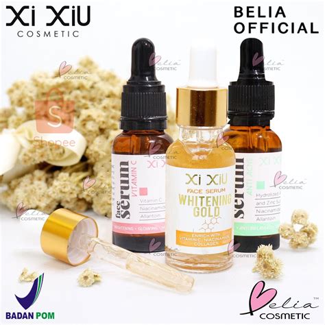Jual Belia Xi Xiu Face Serum Vitamin C Anti Acne Whitening Gold 20