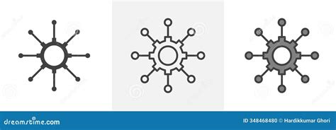 frameworks icon vector image 348137965