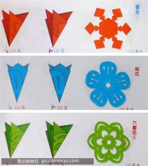 剪窗花还有人会吗简单教程教你剪出超可爱的雪花 育儿八卦 婴幼育儿 重庆购物狂