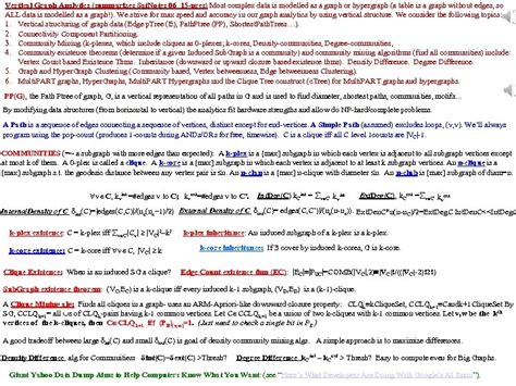 Vertical Graph Analytics Summarizes Sat Notes 0615 Pres