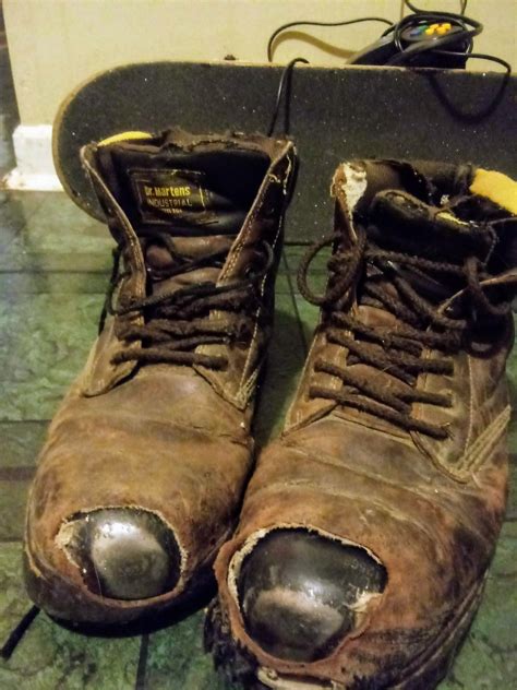 Beat To Death Doc Martens Worn Practically Every Day 10hrs A Day
