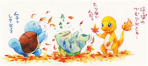 Pokemons Autumn By Ichiyon On Deviantart