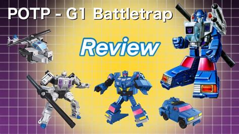 POTP Roadtrap Battleslash G Duocon Battletrap Review Decepticons Headmasters Collection