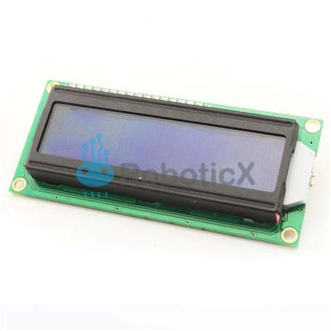 i2c 16x02 serial lcd for arduino and rpi roboticx