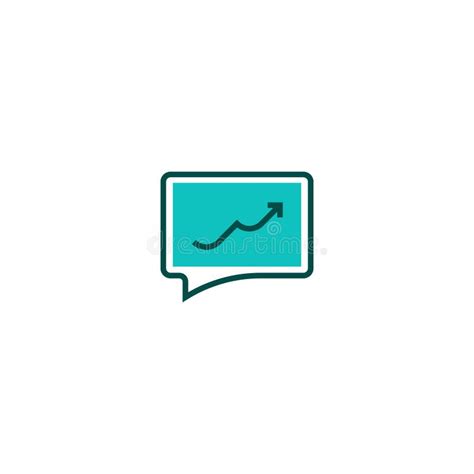 Chart Line Icon Linear Style Sign For Mobile Concept And Web Design Outline Vector Icon