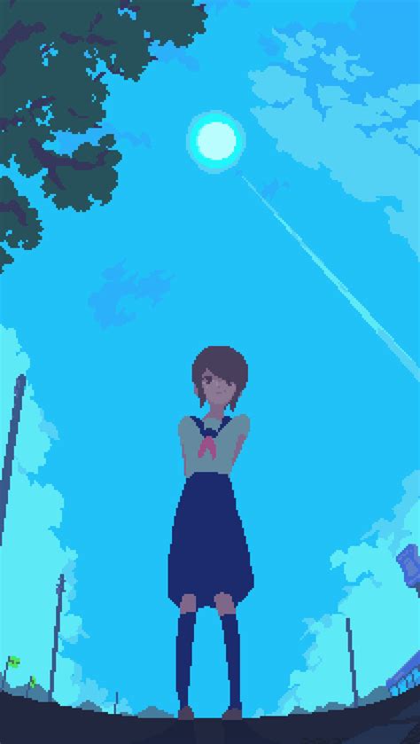 焼ける青 Burned Blue Dessin Pixel How To Pixel Art Dessin Manga