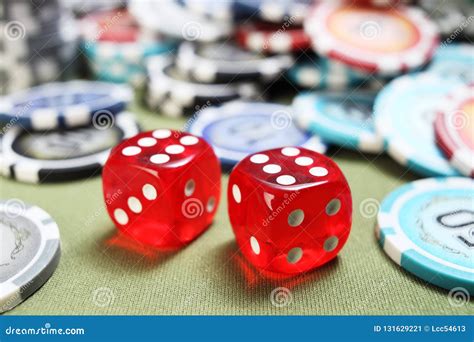 Red Rpg Dice Stock Image Image Of Leisure Games Risk 131629221