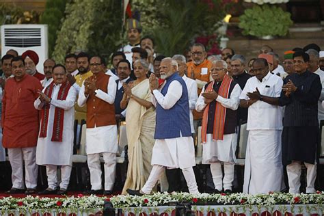 Indias Modi Sworn In As Pm For Third Term Faces Coalition Challenges