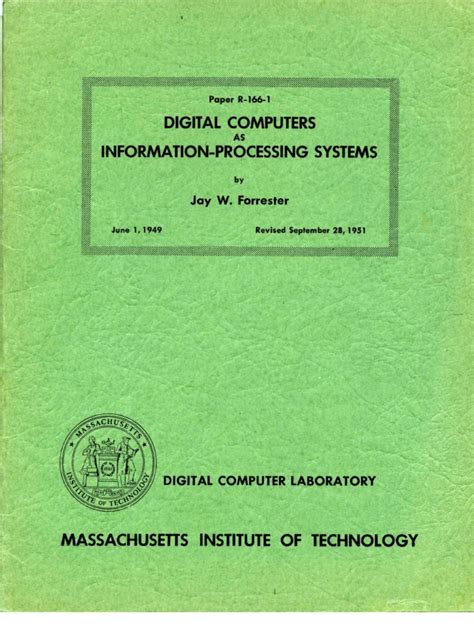 Computers Information Processing Systems Digital Pdf Fire Control