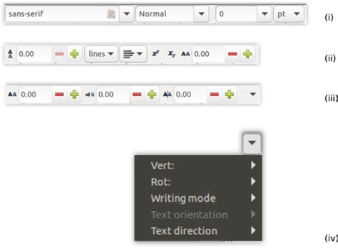 Creating Text Inkscape
