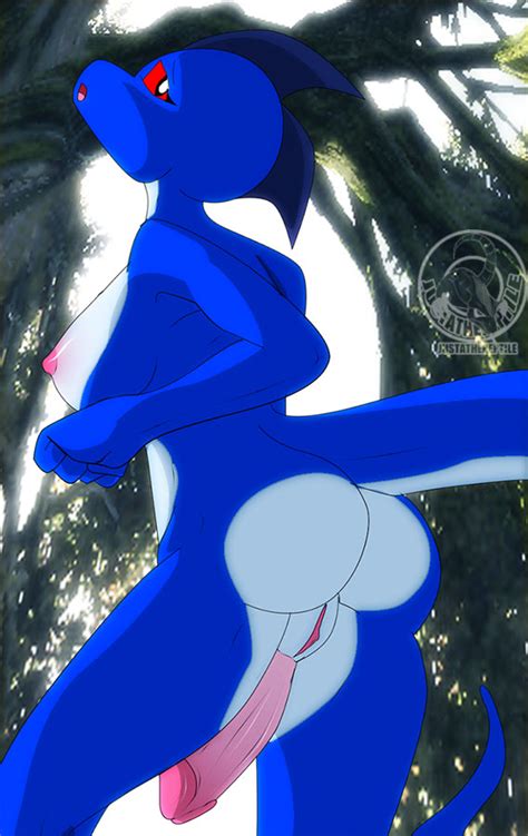 Rule 34 2013 Anthro Areola Ass Big Penis Blue Body Blue Scales Blue