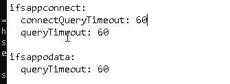 Ifs Query Timeout Setting Ifs Community