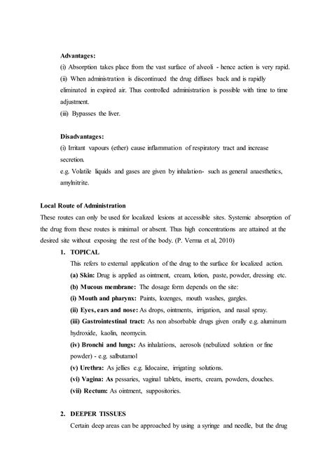 modes of drug administration docx