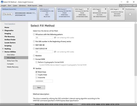 Disk Utilities Including SecureErase And HPA DCO Removal