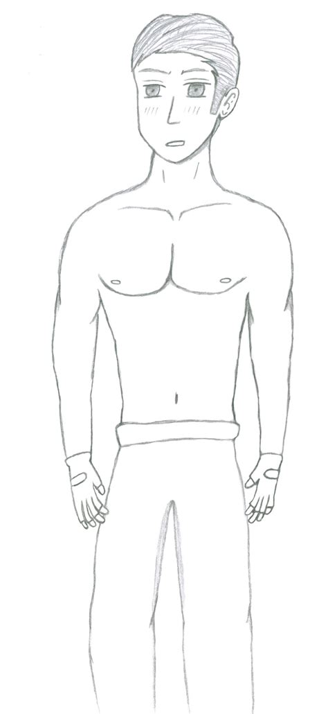 Shirtless Man Drawing At PaintingValley Explore Collection Of