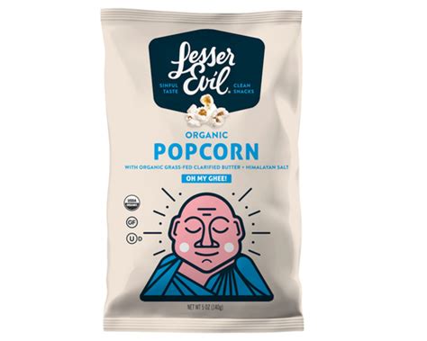 Lesser Evil Popcorn Oh My Ghee 140g