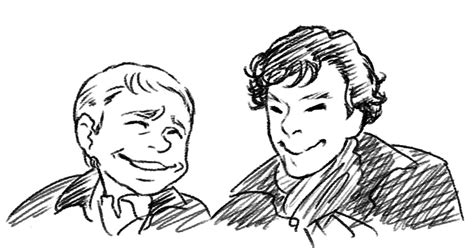Sherlock しゃろらくがき 白紙のイラスト Pixiv