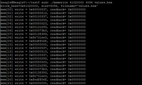 Apb Read Write Beaglev Beagleboard