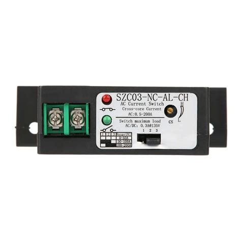 Current Sensing Switch Ac 0 5 200a Normally Closed Current Sensing