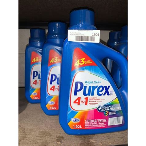 Purex 4 In 1 Laundry Detergent 3 X 1 92l