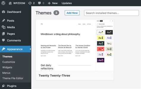 WordPress Default Theme What It Is And How To Set It Up