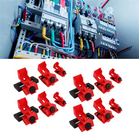Breaker Lock Out Tagout Kit Smooth Surface Nylon High Temperature Resistant Deformation Proof