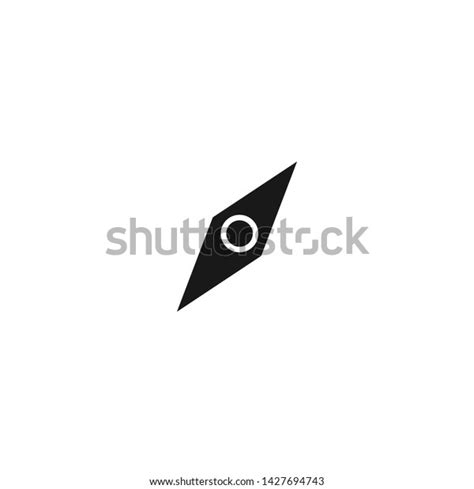 Compass Arrow Icon Logo Vector Stock Vector Royalty Free 1427694743