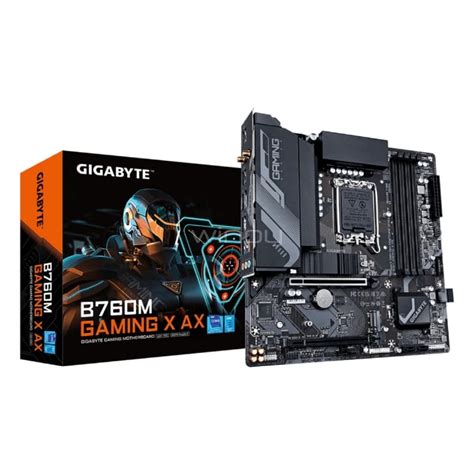 Placa Madre Gigabyte B760M GAMING X AX B760M GAMING X AX Winpy Cl