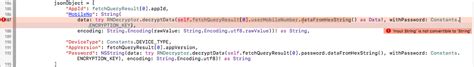 Ios Inout String Is Not Convertible To String In Swift 3 Stack Overflow
