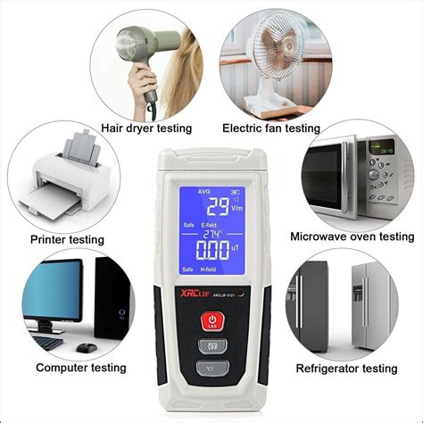 Electromagnetic Radiation Detector Emf Meter Field Tester Emission Dos