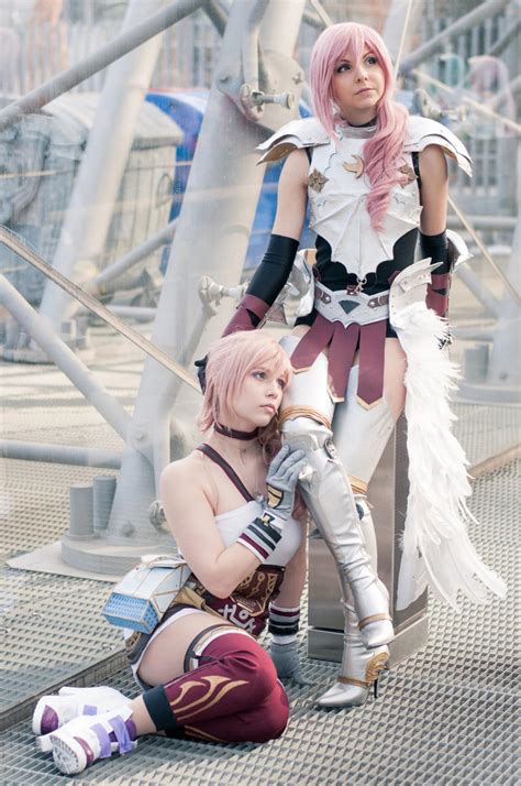 Serah Cosplay Sisters By Diriagoly On Deviantart