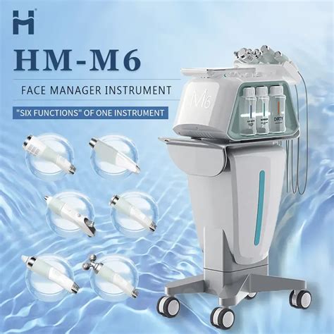 Hydro Dermabrasion Oxygen Facial Machine For Skin Peeling Acne Removal