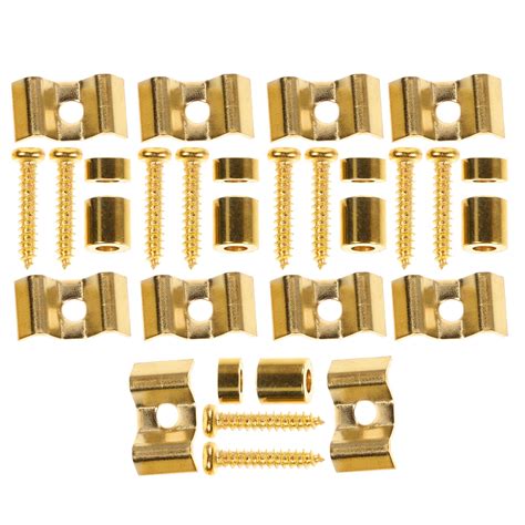 5 Sets Metal Vintage Style Guitar String Trees Guide Retainers With