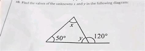 18 Find The Values Of The Unknowns X And Y In StudyX