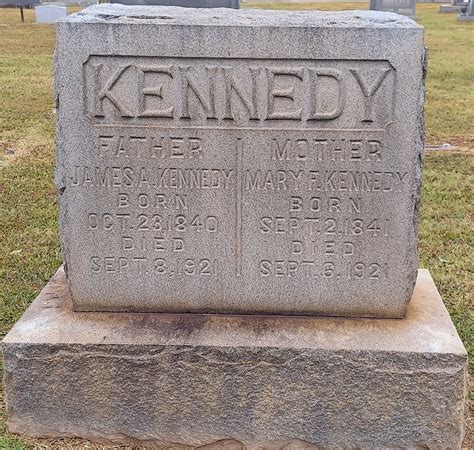 james absolom kennedy 1840 1921 find a grave memorial